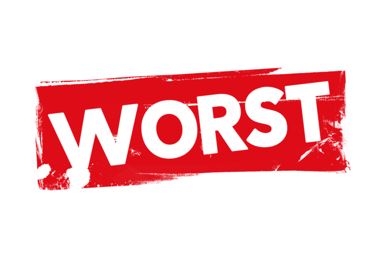 Grunge worst label PSD - PSDstamps