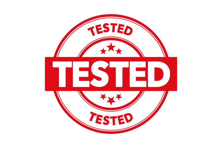 Round tested stamp PSD - PSDstamps