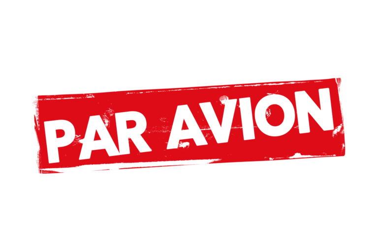 Grunge par avion label PSD - PSDstamps