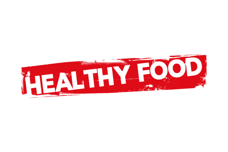 Grunge healthy food label PSD - PSDstamps