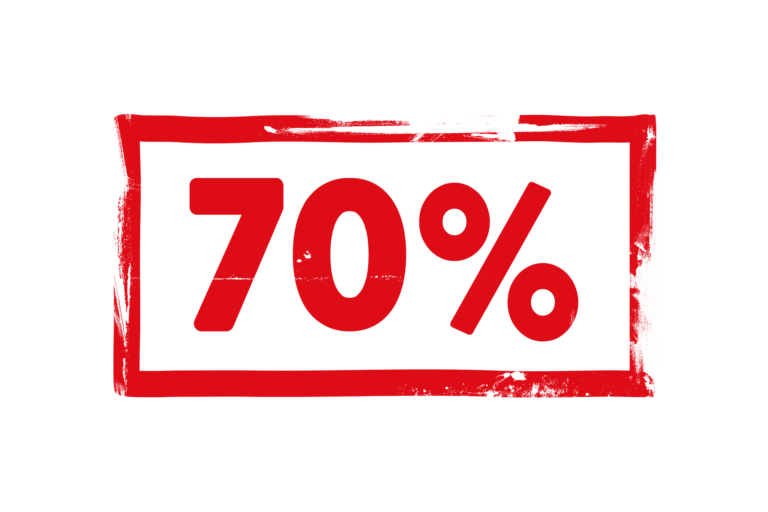 70 Percent Stamp PSD PSDstamps