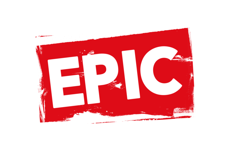 Grunge epic label PSD - PSDstamps