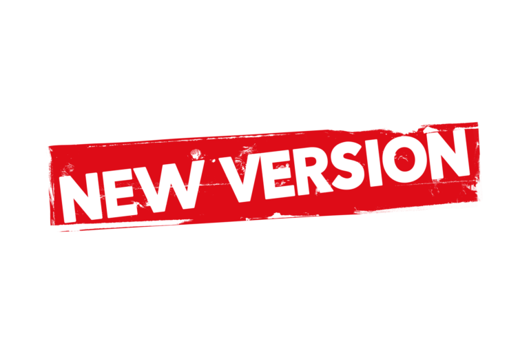 Grunge new version label PNG and PSD - PSDstamps