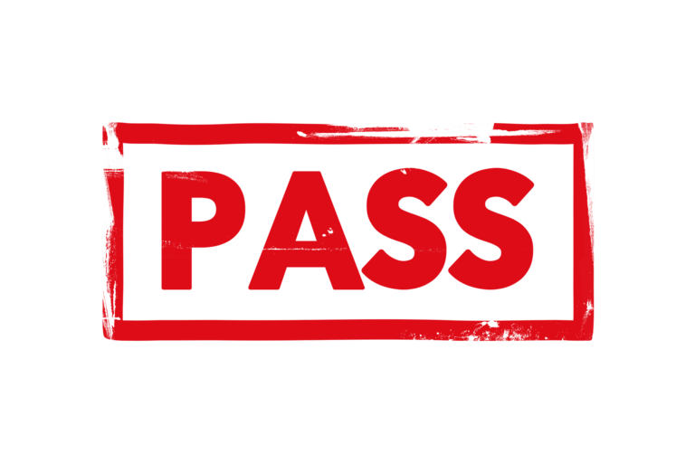 Pass stamp PNG and PSD - PSDstamps