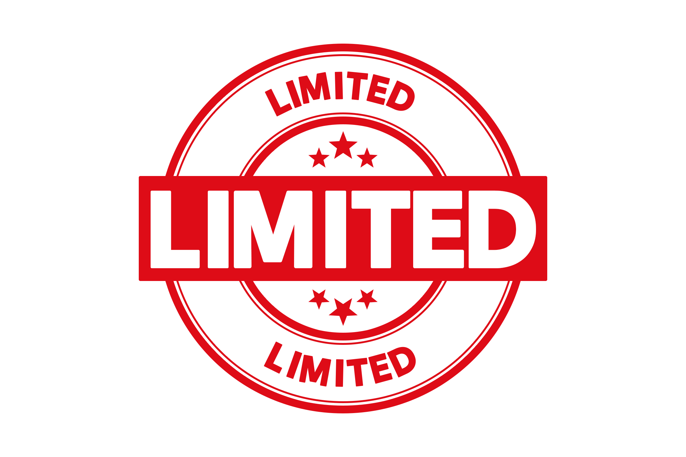 Round limited stamp PNG and PSD - PSDstamps